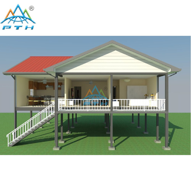 Luxury Prefabricated Light Steel Structure Villa With 4 Bedroom from ...