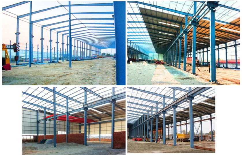 India Steel Structure Warehouse - PTH