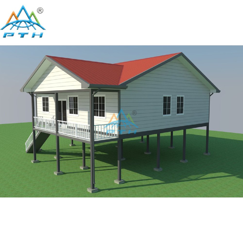 Luxury Prefabricated Light Steel Structure Villa With 4 Bedroom from ...