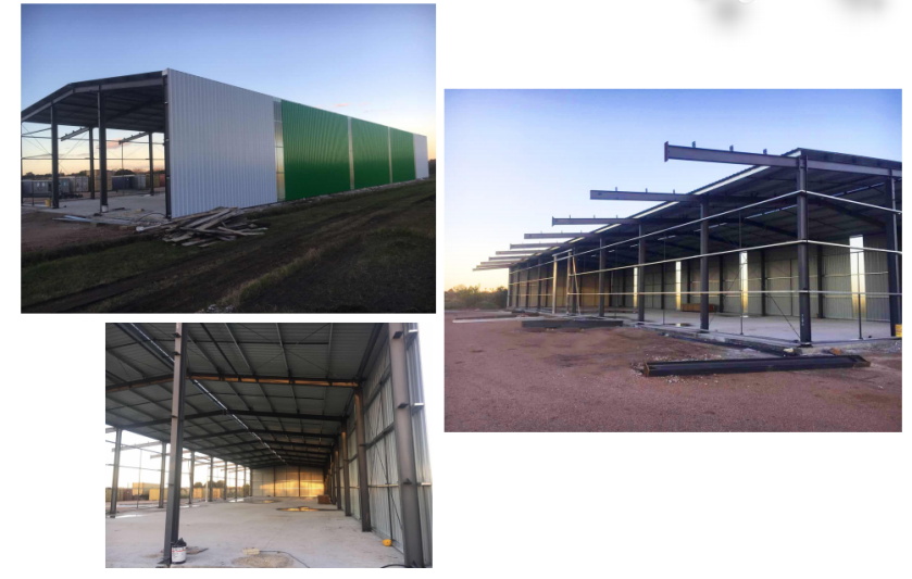 Steel Structure Logistic Storage Warehouse in Uruguay - PTH