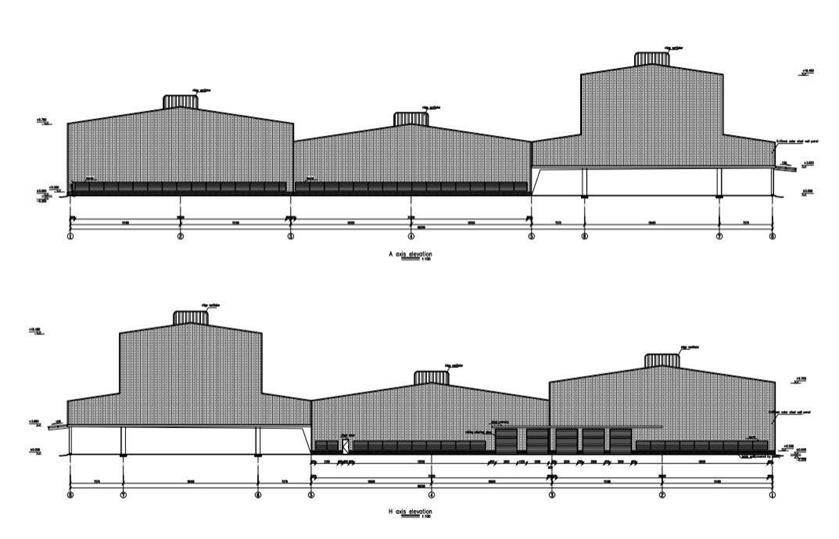 Nicaragua Steel Structure Coffee Plant - PTH