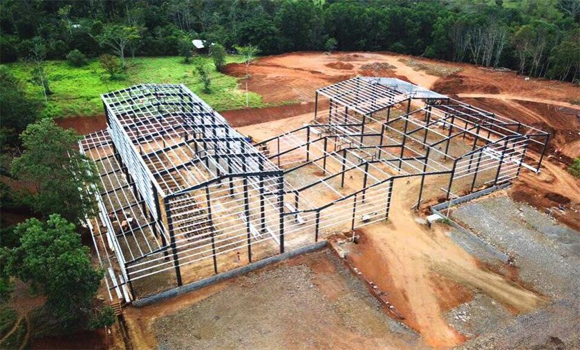 Nicaragua Steel Structure Coffee Plant - PTH