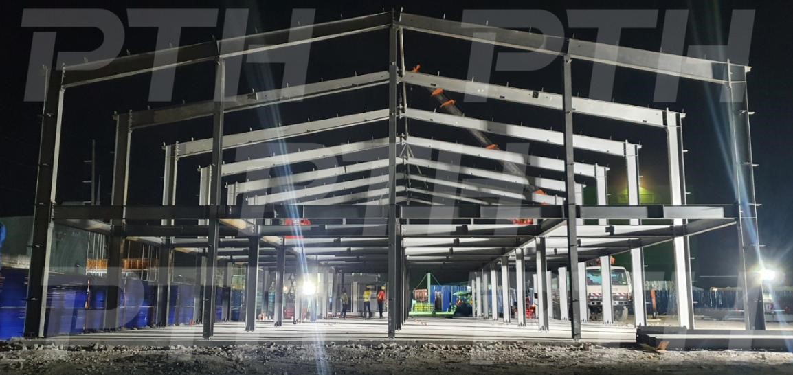 The Main Characteristics of The Steel Building Structure - PTH