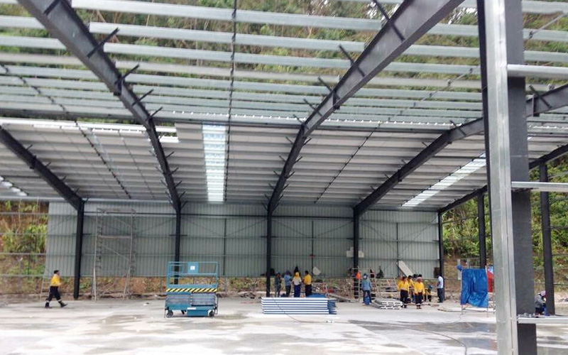 Laos Steel Frame Warehouse | PTH